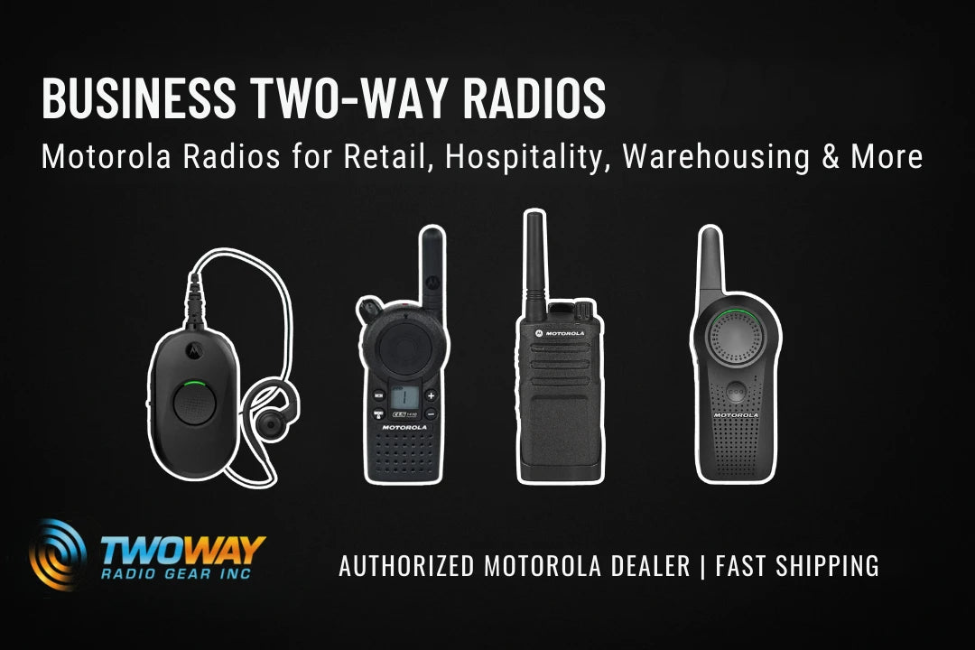 Business Two Way Radios | Professional & Commercial Radios Canada ...